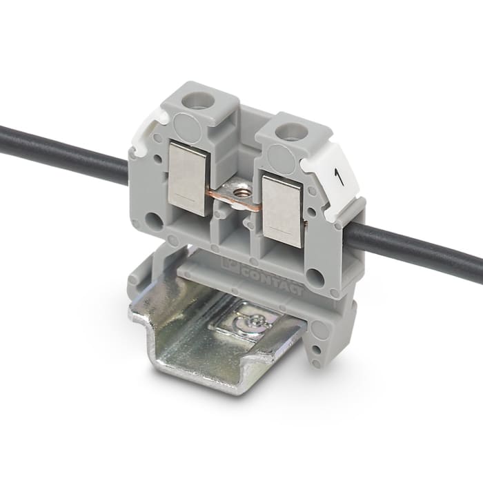 3100305 Phoenix Contact | Phoenix Contact MT 1.5 Series Grey DIN Rail ...