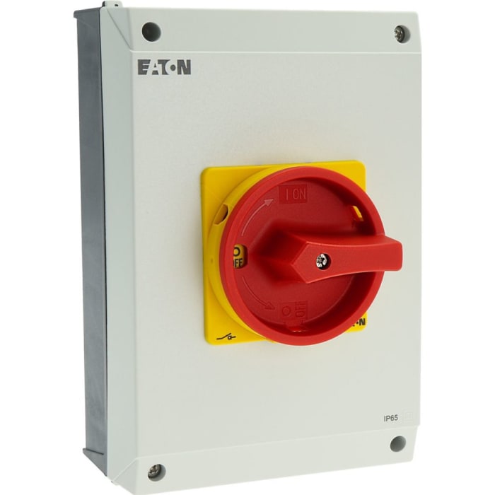 207349 P3-63/I4/SVB/N Eaton | Eaton 3P Pole Surface Mount Isolator Switch - 63A Maximum Current ...