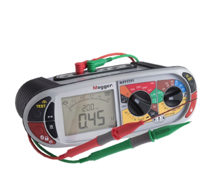 1008-121 Megger | Megger MFT1711 Multifunction Tester, 250 V, 500 V ...