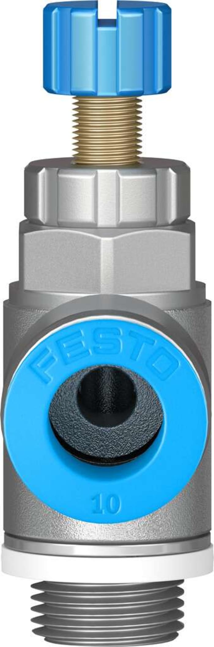 GRLA-1/4-QS-10-RS-D Festo | Festo GRLA Series Tube Exhaust Valve, 10mm ...