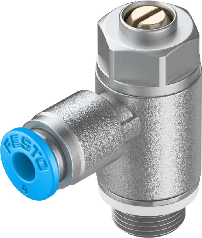GRLA-1/8-QS-4-D Festo | Festo GRLA Series Flow Controller Exhaust Valve ...