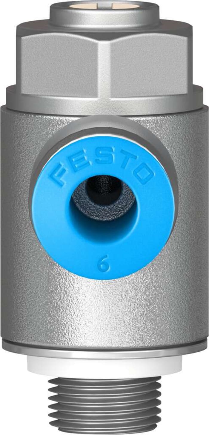 GRLA-1/8-QS-6-MF-D Festo | Festo GRLA Series Tube Exhaust Valve, 6mm ...