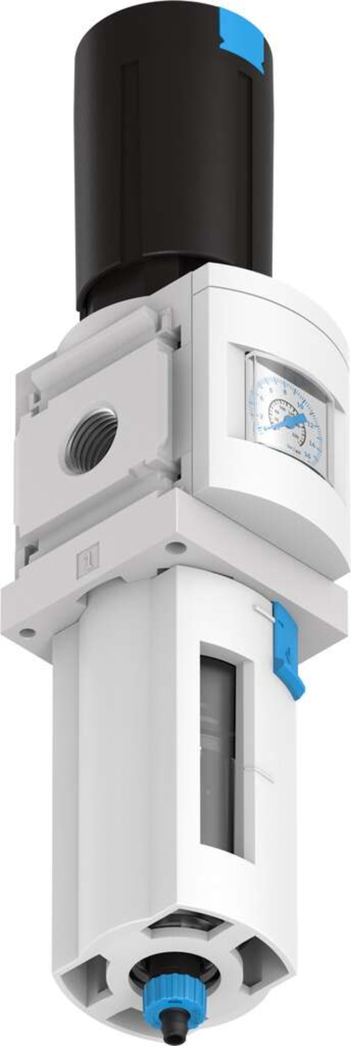 MS6-LFR-1/2-D6-CRV-AS Festo | Filtro regulador Festo serie MS6, 1/2 in ...
