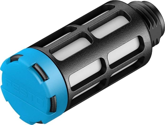 U-1/8 Festo | Festo U PE 10bar Pneumatic Silencer, Threaded, G 1/8 Male ...