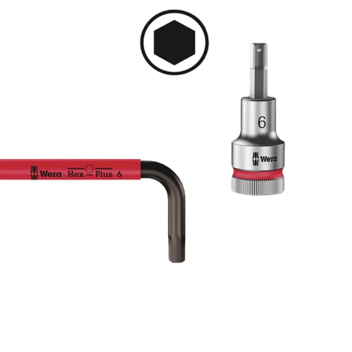 05022669001 Wera | Wera 9 piece L Shape Metric Hex Key Set, 1.5 → 10mm ...