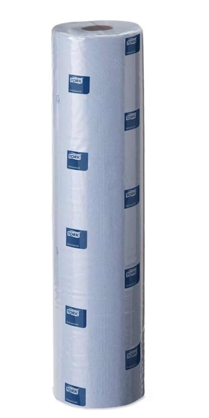 152250 Tork | Tork Couch Roll Rolled Blue Paper Towel, 56.1 m x 480mm ...
