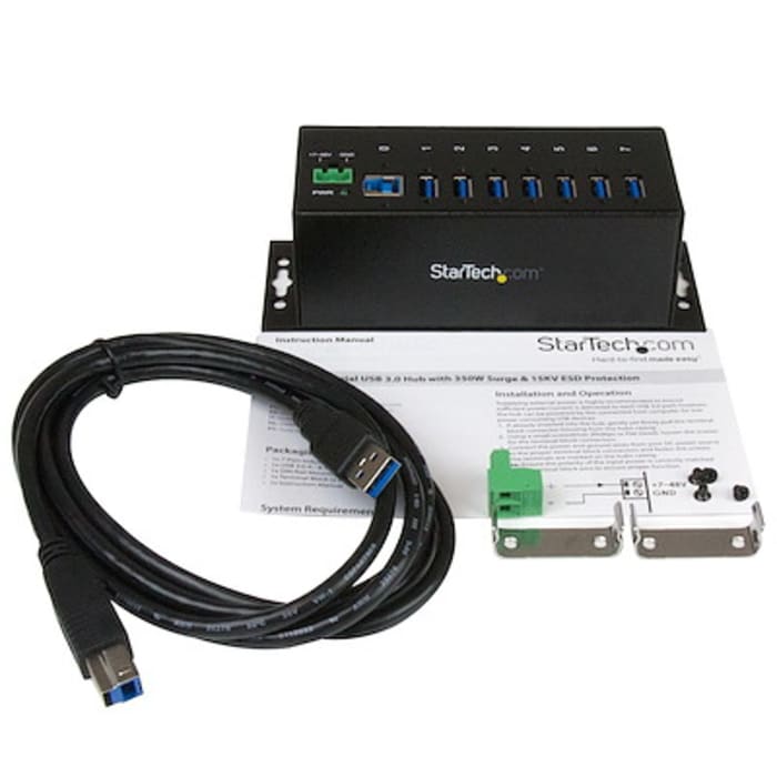 ST7300USBME StarTech.com | StarTech.com 7 Port USB 3.0 USB A Hub ...