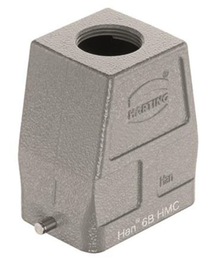 19302060446 HARTING | HARTING Han HMC Heavy Duty Power Connector Hood, M25 x 1.5 Thread, Top ...