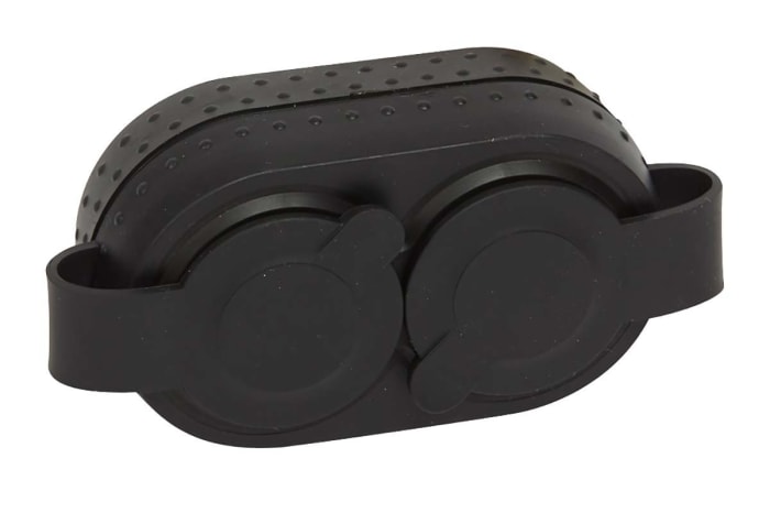 0 504 70 Legrand | Legrand Black 2 Gang Plug Socket, 16A, Outdoor Use ...