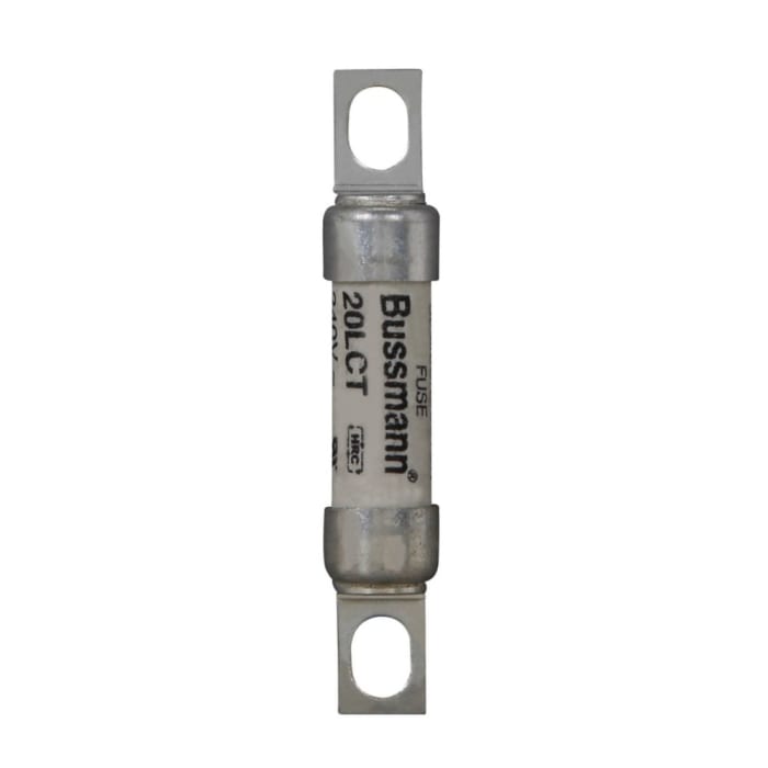 20LCT Eaton | Eaton 20A Bolted Tag Fuse, LCT, 240 V ac, 150V dc, 38mm ...