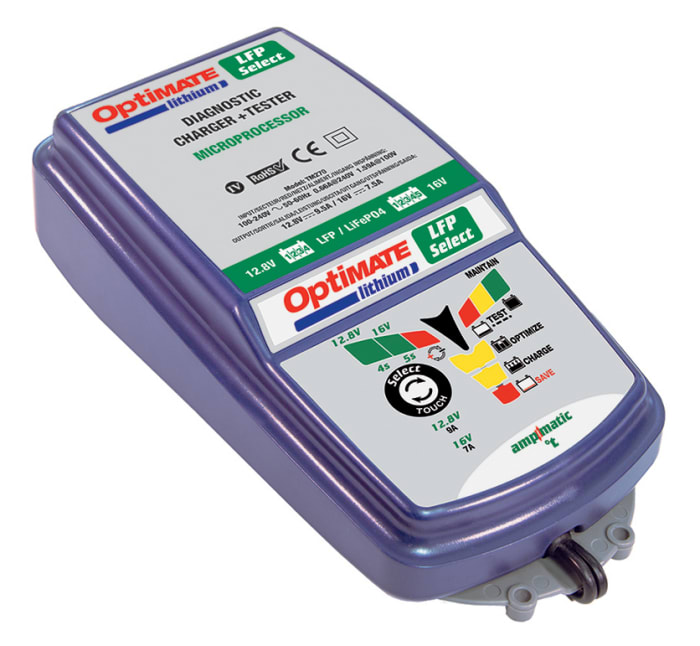 Tm270 Tecmate Tecmate Optimate Lithium Select Battery Charger For