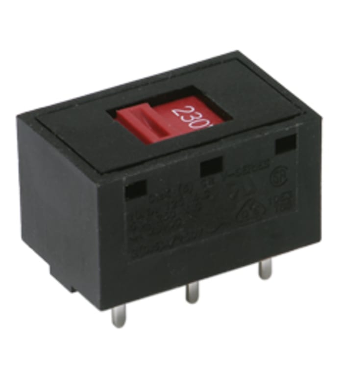 V80212MA08Q C & K | C & K PCB Slide Switch DPDT Latching 10 A @ 125 V ...