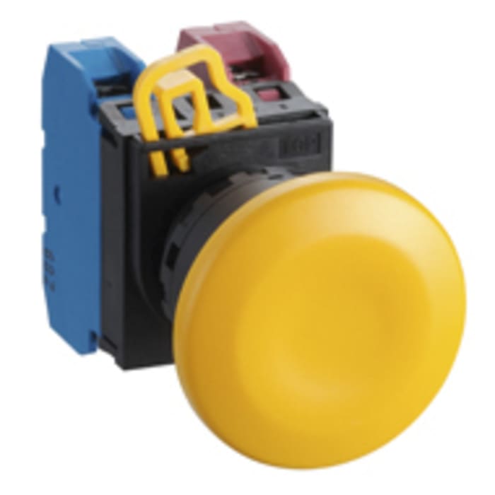 YW1B-M4E10B Idec | Idec YW Series Illuminated Push Button Complete Unit ...