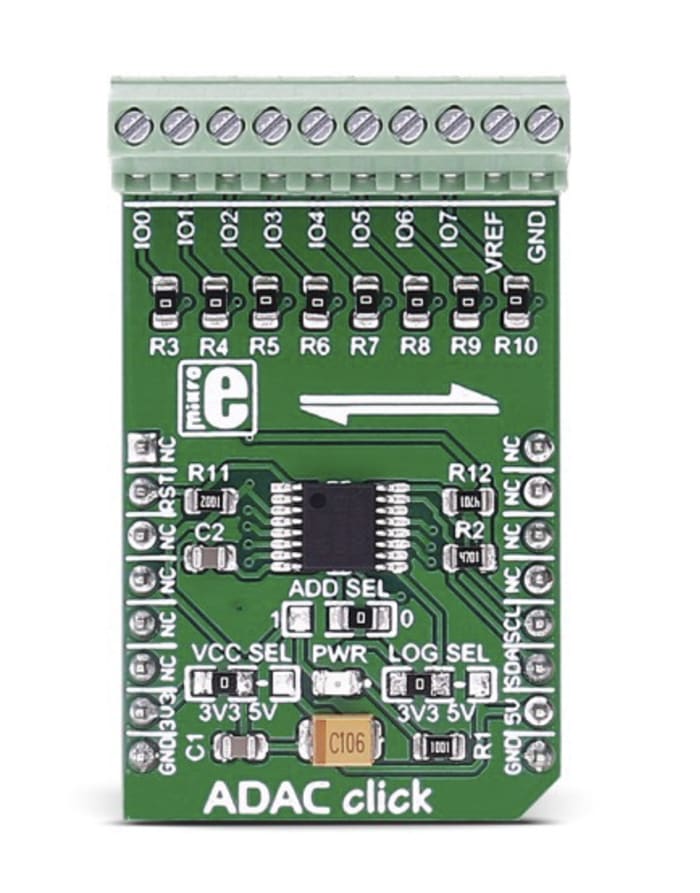 MIKROE-2690 MikroElektronika | MikroElektronika MIKROE-2690 ADAC Click Development Kit ...