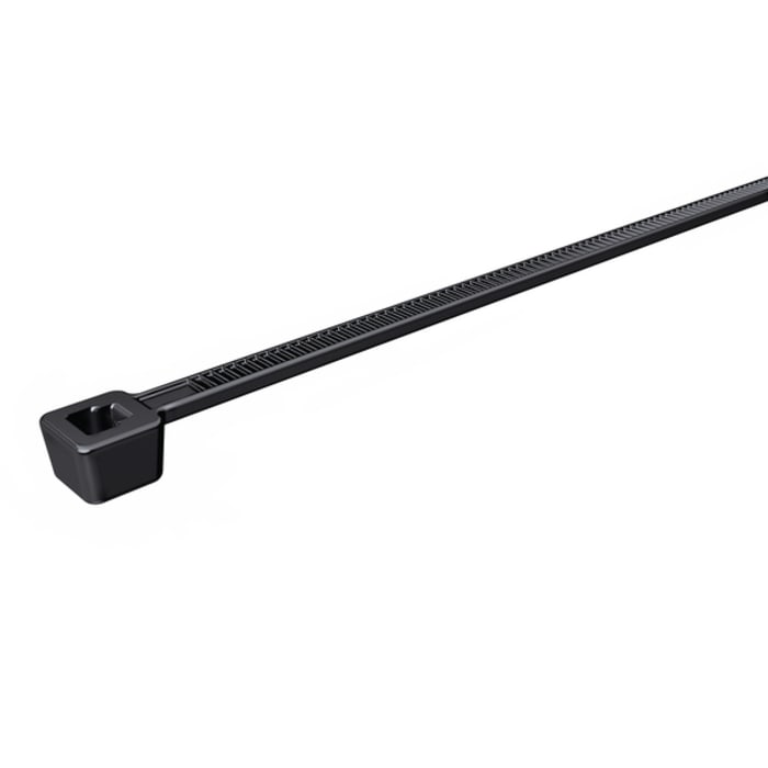 111-01980 T18R-PA66-BK HellermannTyton | HellermannTyton Cable Tie ...