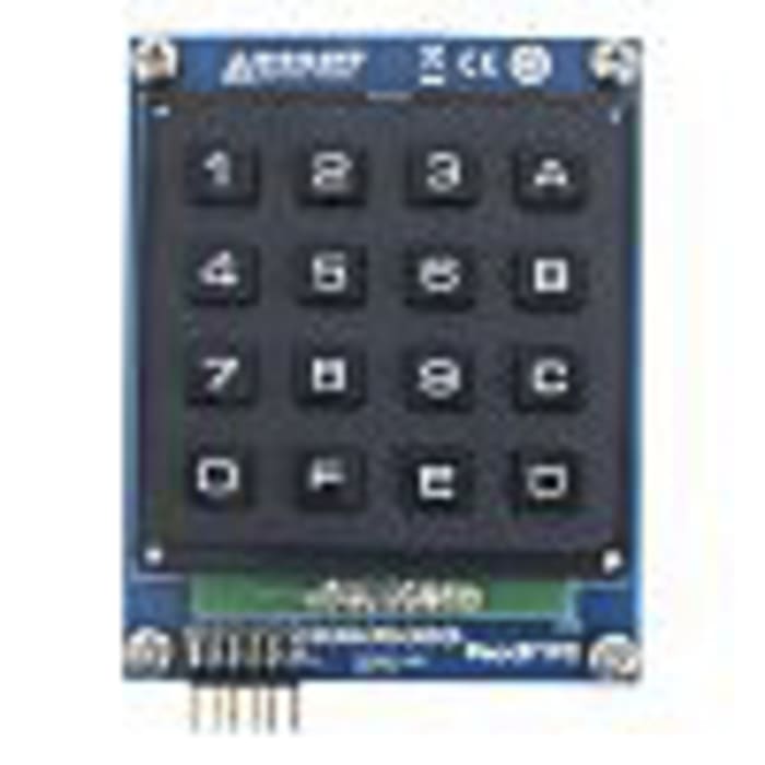 410-195 Digilent | Digilent Pmod KYPD: 16-Button Keypad Button Click ...