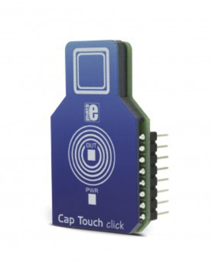MIKROE-2888 MikroElektronika | MikroElektronika Cap Touch Click mikroBus Click Board for ...
