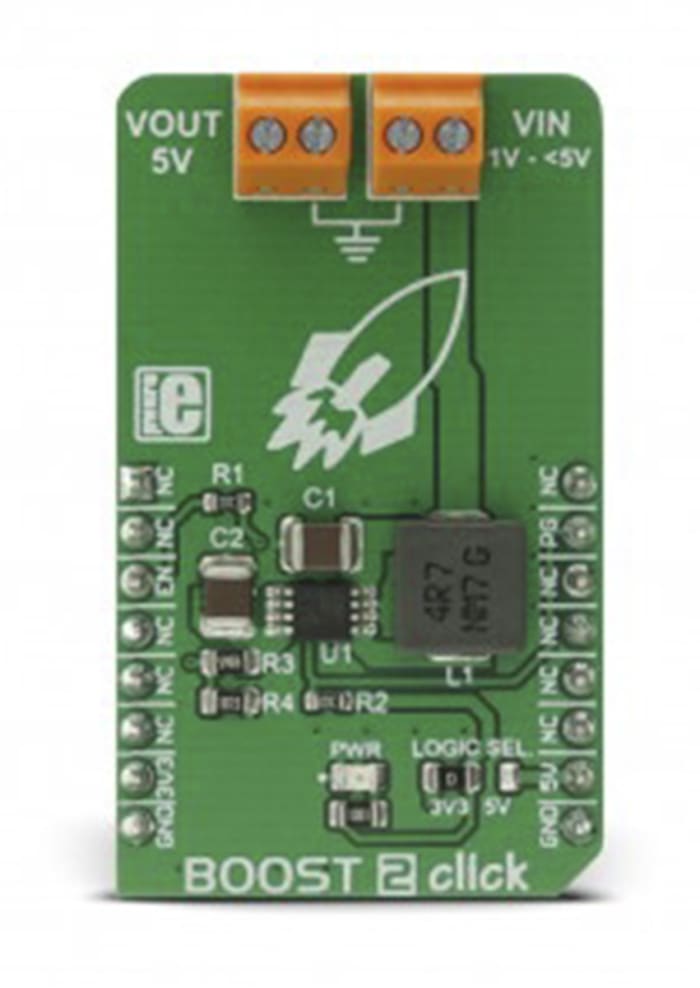 MIKROE-2894 MikroElektronika | MikroElektronika BOOST 2 Click DC-DC ...