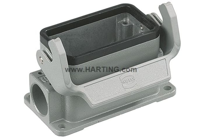 19300241251 HARTING | Base para conector industrial con entrada lateral ...