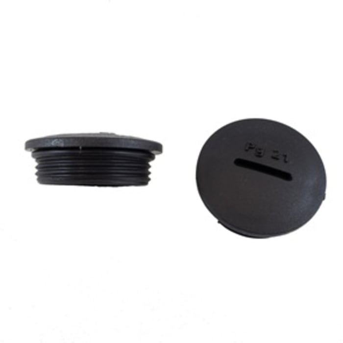 HPM25 BK080 Alpha Wire | Alpha Wire Blanking Plug, M25, Plastic, 30mm ...