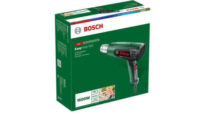 06032A6070 Bosch | Bosch EasyHeat 500 500°C max Corded Heat Gun, Type G ...