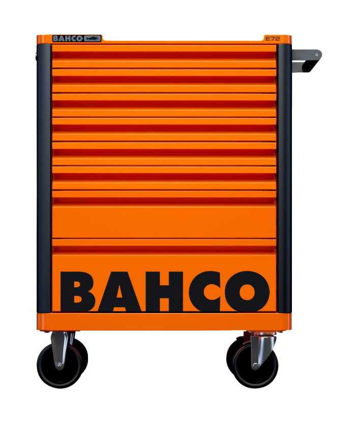 1472K8 Bahco | Bahco 8 Drawer Solid Steel Wheeled Tool Trolley | 176 ...