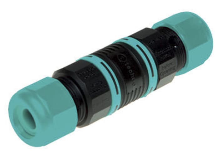 THB.391.R4A Techno | Techno Circular Connector, 4 Contacts, In-Line ...