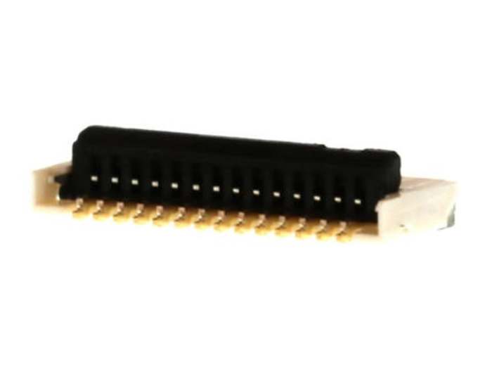 503480-1400 Molex | Conector FPC hembra Ángulo de 90° Molex de 14 vías, paso 0.5mm, 1 fila, para ...