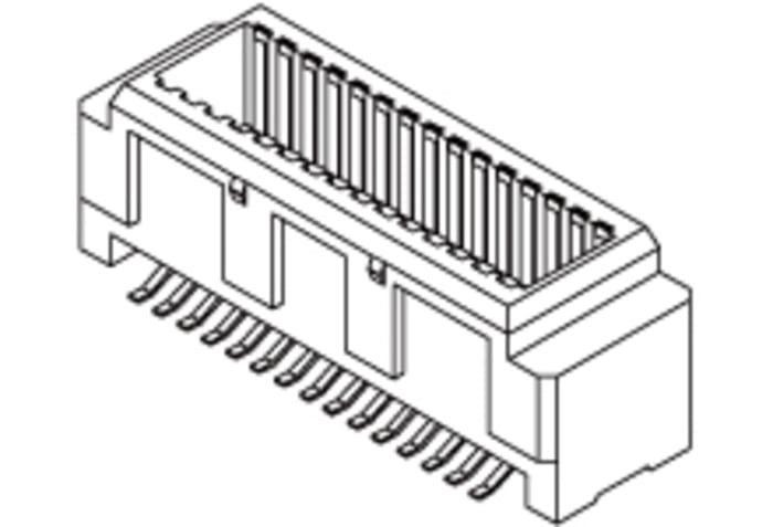 501920-4001 Molex | Molex SlimStack Series Straight Through Hole PCB ...