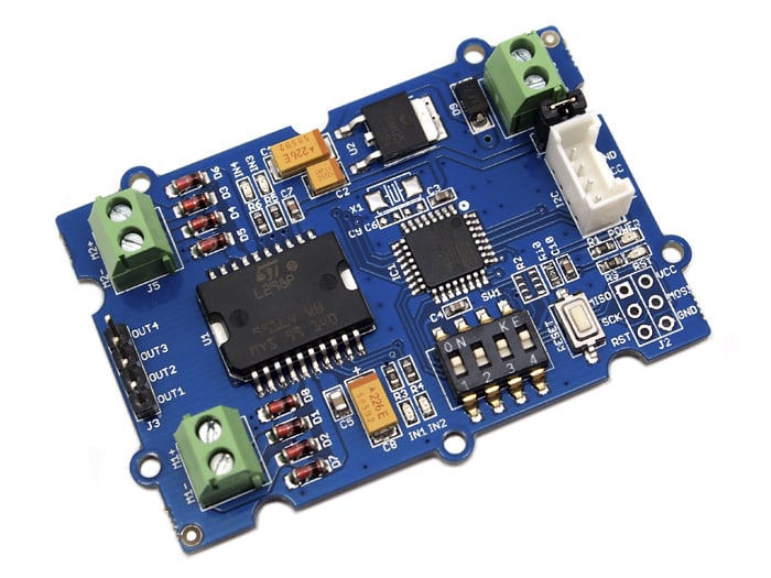 105020001 Seeed Studio | Seeed Studio Grove - I2C Motor Driver with ...