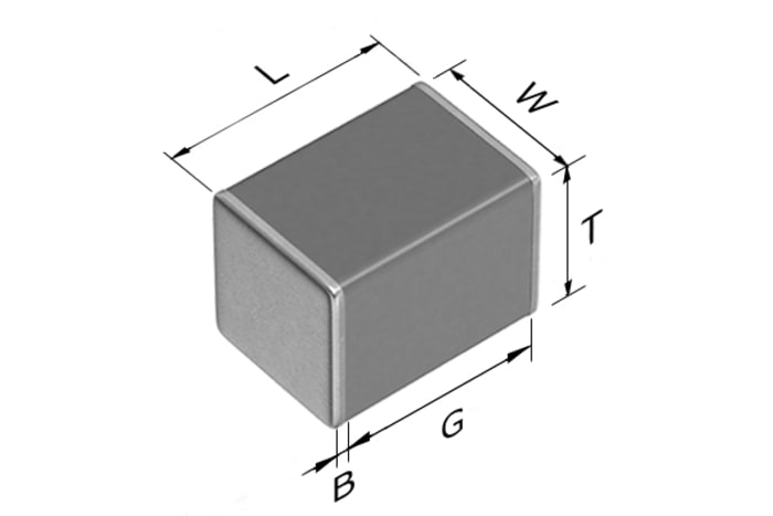 CGA8P2C0G1H154J250KA TDK | TDK 150nF Multilayer Ceramic Capacitor MLCC ...