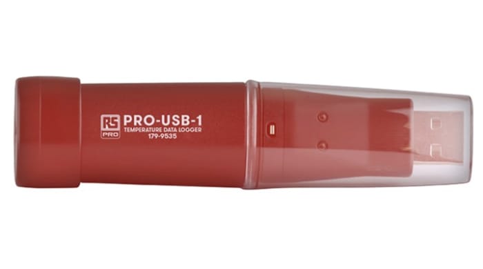 RS PRO | RS PRO PRO-USB-1 Temperature Data Logger, USB, 1 Input Channel(s) | 179-9535 | RS