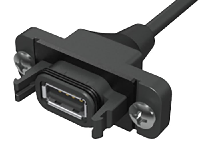 RPCU-G-00.25-AMS-AM Samtec | Samtec Straight, Panel Mount, Female to ...