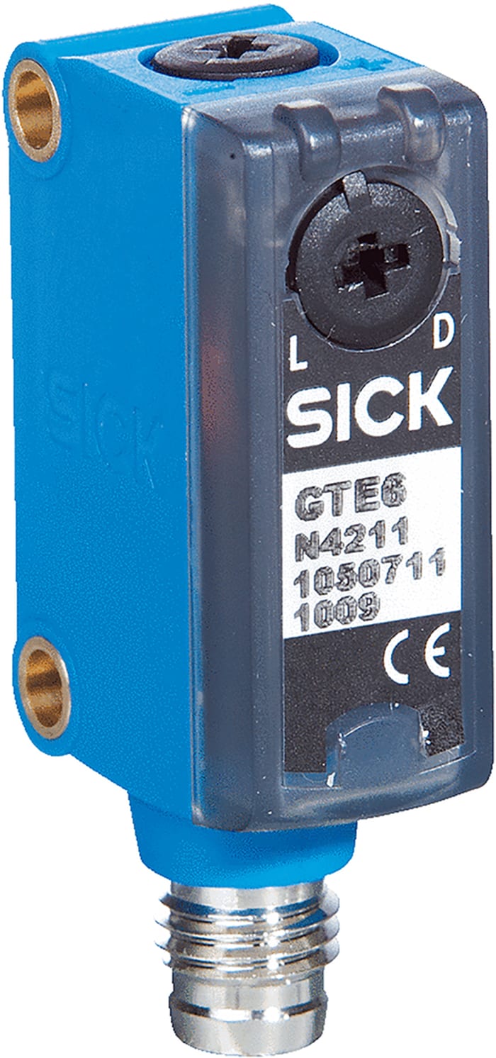 GL6-P4211 SICK | Fotocélula rectangular SICK Retroreflective, alcance >6 m., salida PNP ...