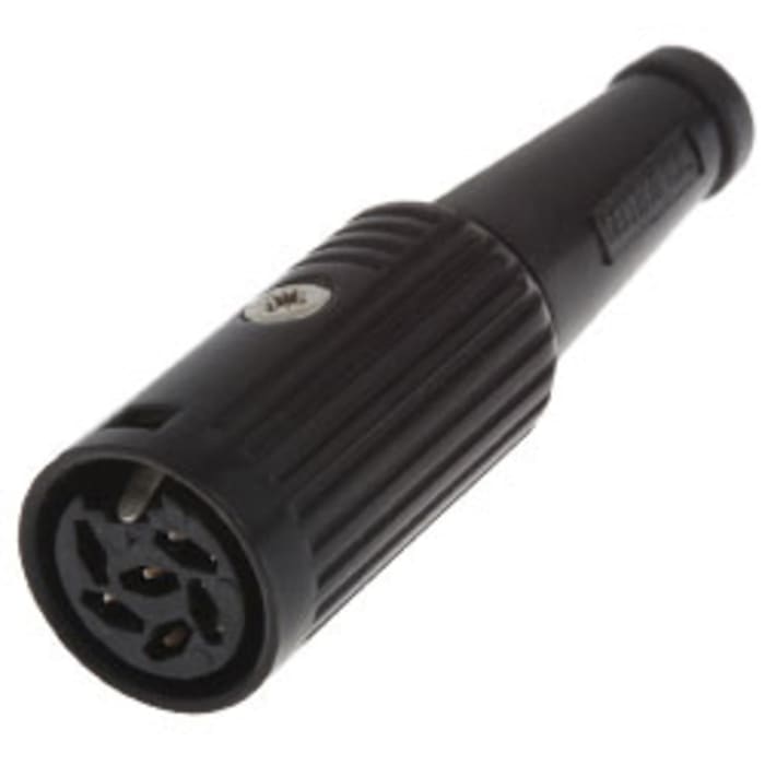 601-0500 Deltron | Deltron 5 Pole Din Socket, DIN 41524, DIN 45322, DIN ...