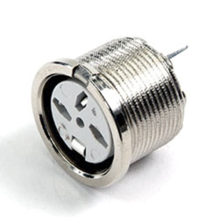 690-0600 Deltron | Deltron 6 Pole Din Socket, DIN 41524, DIN 45322, DIN ...