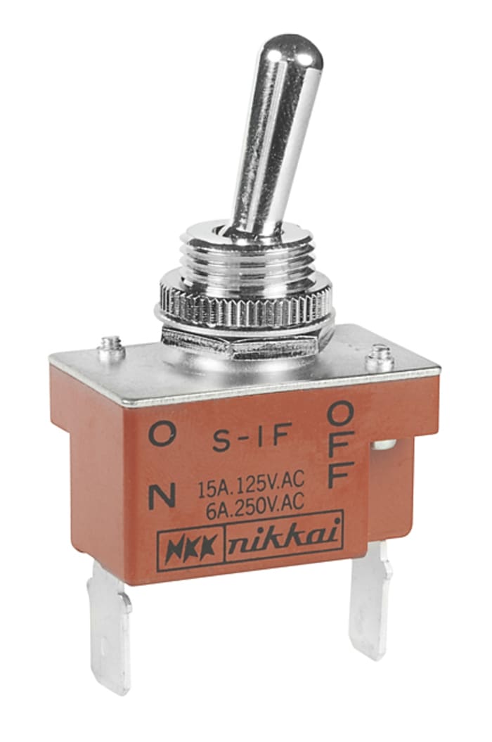 S1F NKK Switches | NKK Switches Toggle Switch, Panel Mount, On-Off ...
