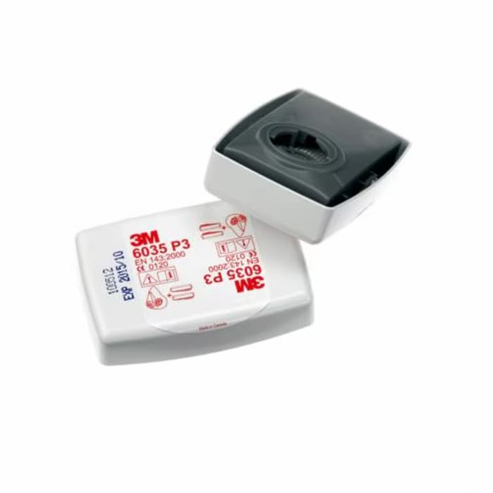 6035-EU 3M | Filter 3M 6000 Dust for use with 3M 6000 Series Respirator, 3M 7000 Series ...