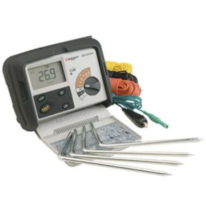 1000-347 Megger | Megger DET4TD2 Earth Tester Kit RS Calibration | 181 ...