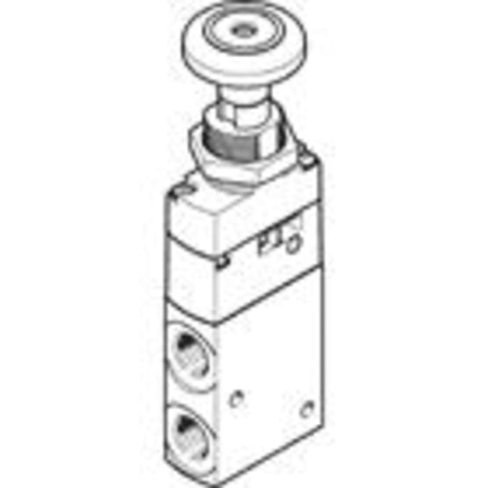 VHEF-P-M52-M-G14 Festo | Festo Push Button 5/2 Pneumatic Manual Control ...
