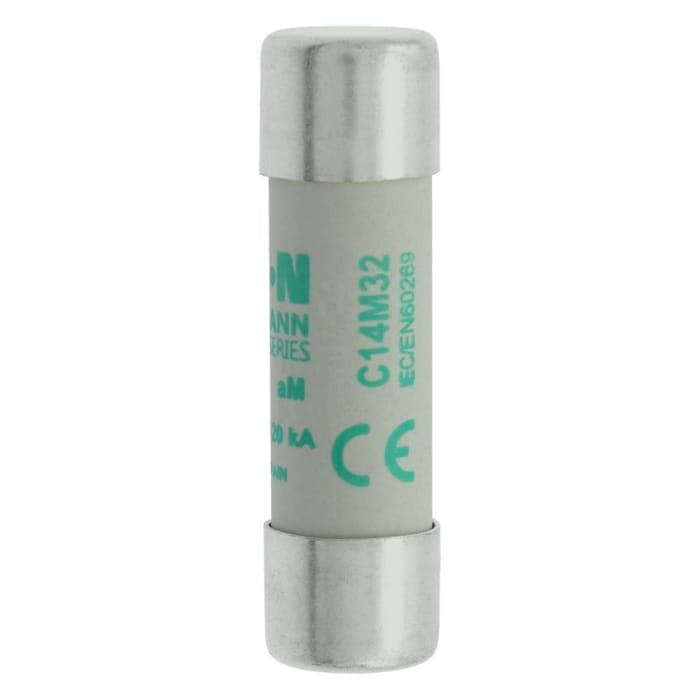 C14M32 Eaton | Eaton 32A Ceramic Cartridge Fuse, 14 x 51mm | 181-8823 | RS
