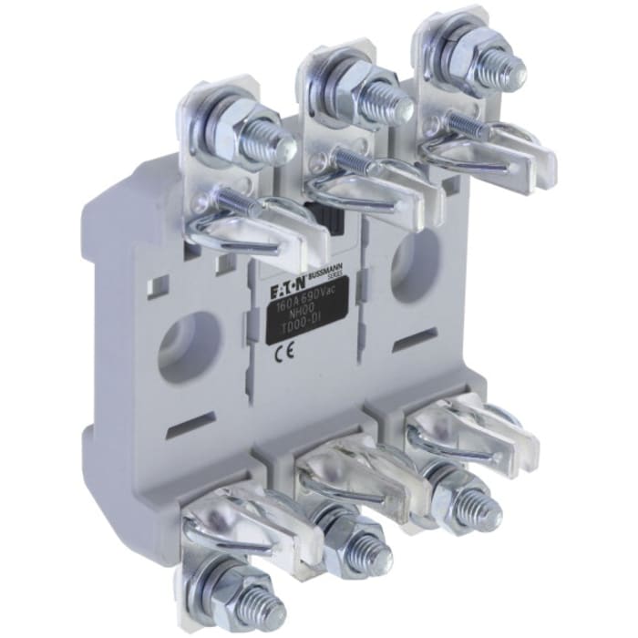 TD00-DI Eaton | Eaton 160A Rail Mount Fuse Holder for NH00 Fuse, 3P ...