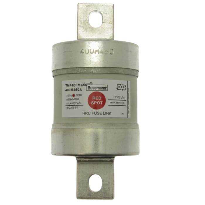 TMF400M450 Eaton | Eaton 400A Bolted Tag Fuse, B4, 460 V dc, 660V ac ...