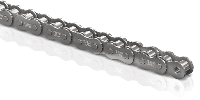 RS12B-SS-1 Tsubaki | Tsubaki 12B-1 Simplex Roller Chain, 5m, SS, ISO ...
