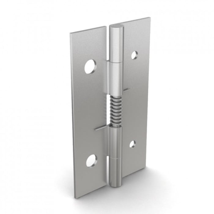 7113560 Pinet | Pinet Stainless Steel Spring Hinge, 60mm x 35mm x 1mm ...
