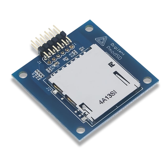 410-123 Digilent | Development Kit SD Card Slot Module for use with ...