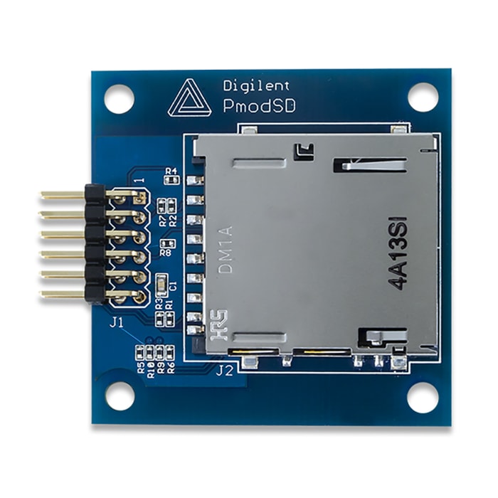 410-123 Digilent | Development Kit SD Card Slot Module for use with ...