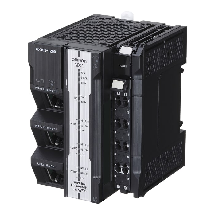 NX102-1100 Omron | Omron NX102 Series PLC CPU for Use with Machine Automation Controller NX1 ...