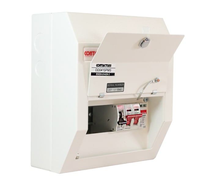 DD041SPMS Contactum | Caja modular Contactum Defender de 4 módulos ...