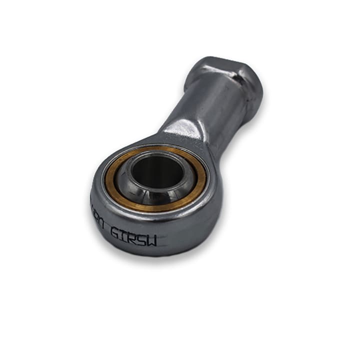 GILRSW6R Fluro | Fluro M6 x 1 Female Stainless Steel Rod End, 6mm Bore, 40mm Long, Metric Thread ...